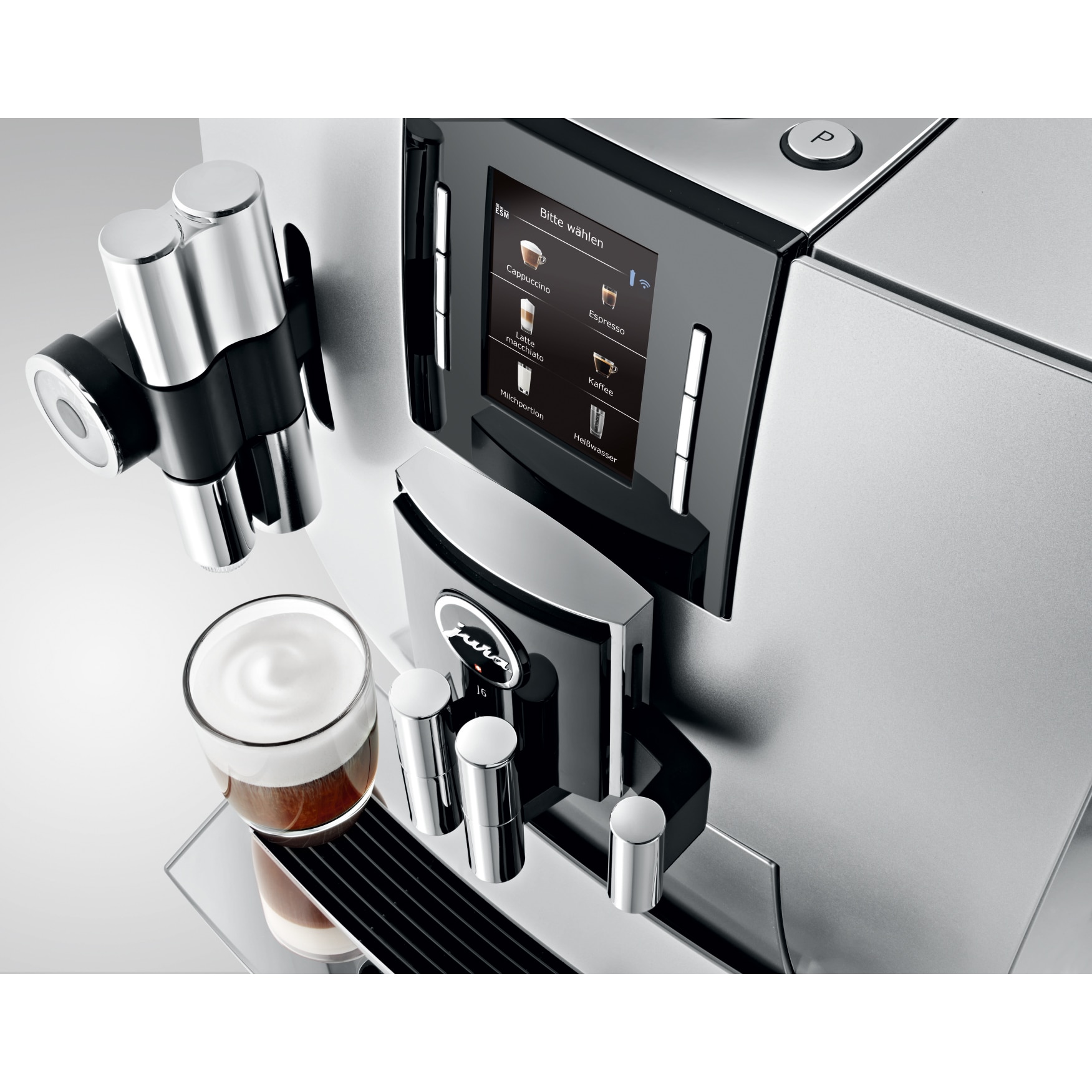 Espressor automat Jura J6, 15 bari, 2.1 l, 250 gr, rasnita AromaG3, 13 ...