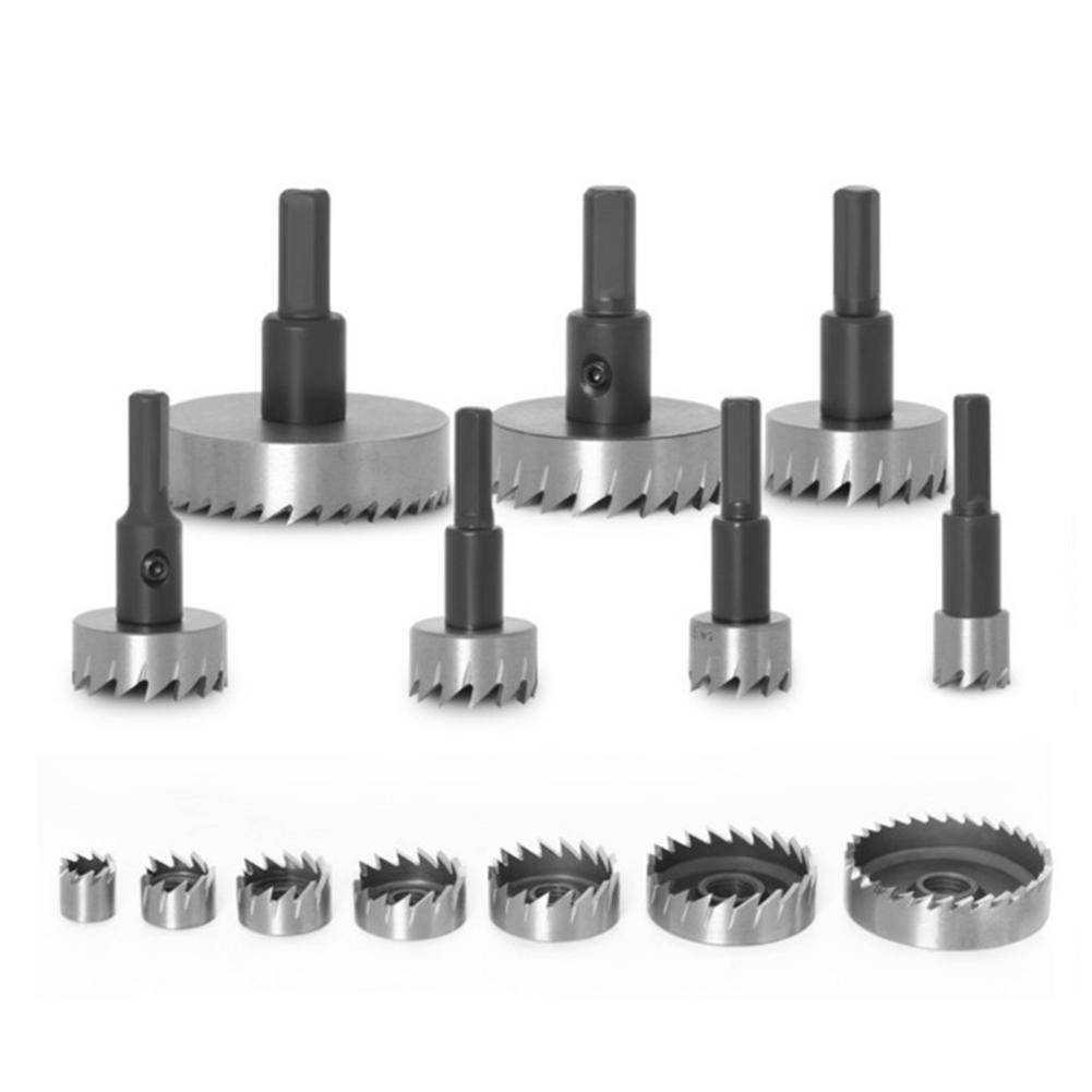 Set 7 capuri fierastrau, Inox, 642 g, Negru/ Gri - eMAG.ro