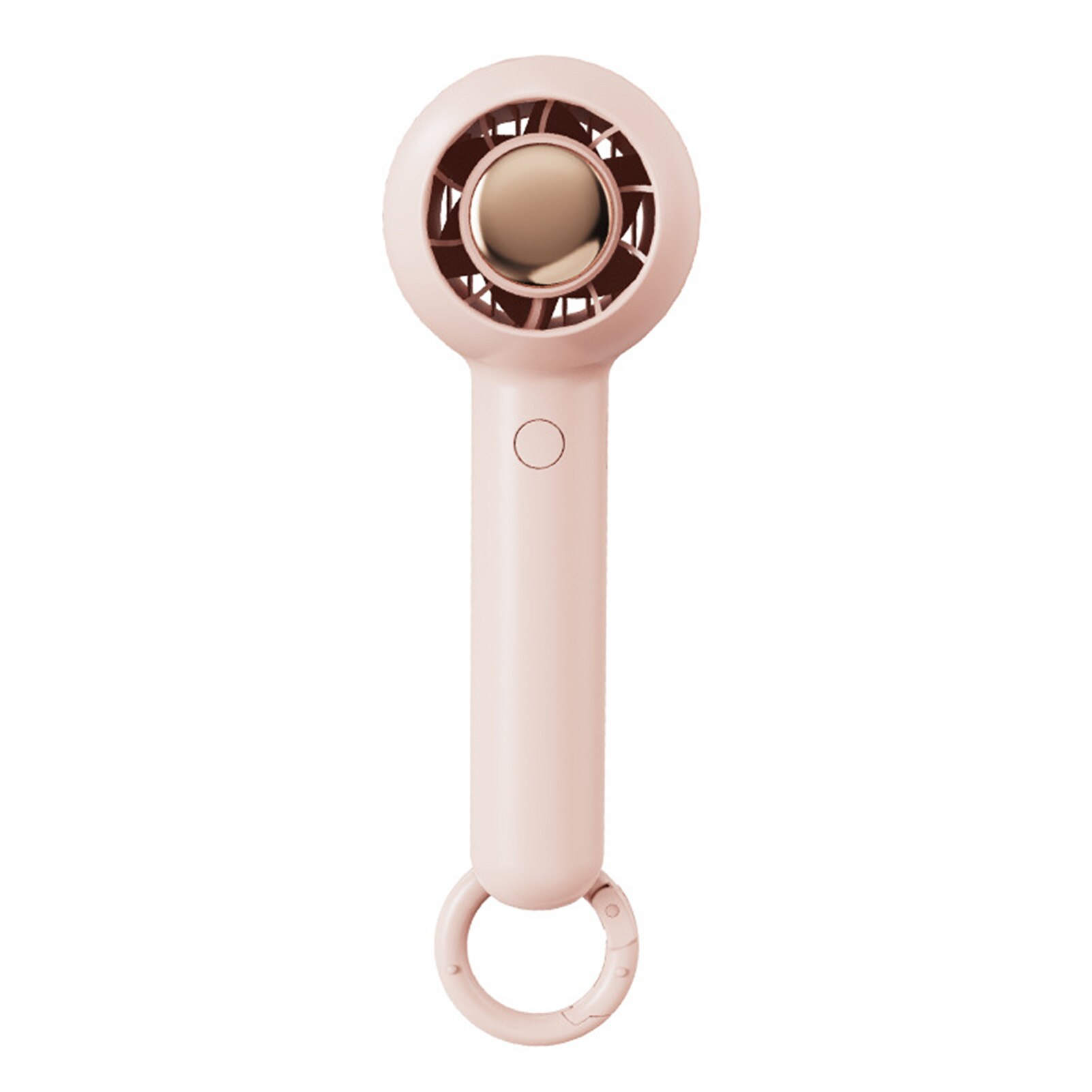 Mini ventilator de mana, Portabil, Reincarcabil prin USB, Roz - eMAG.ro