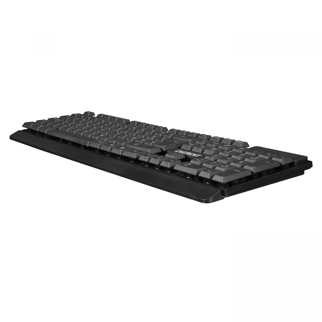 Tastatura cu fir KB-2030, Everest, Negru - eMAG.ro