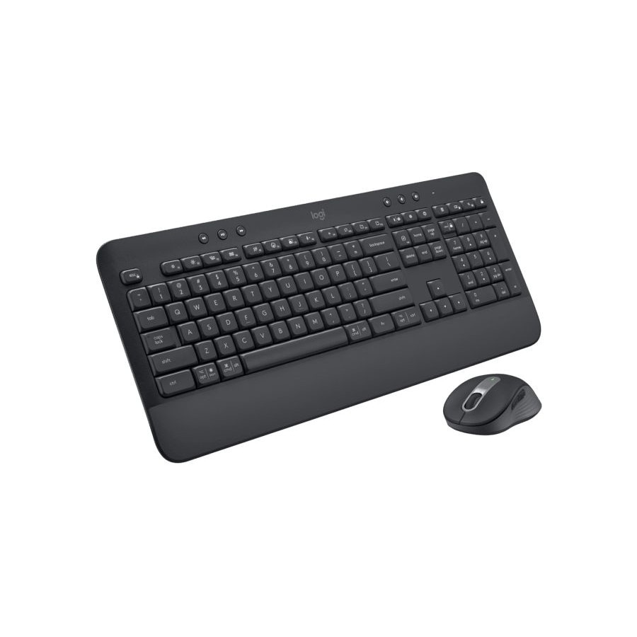 Logitech Signature Mk650 Combo For Business Wireless Keyboard Mouse Graphite Hu 191697