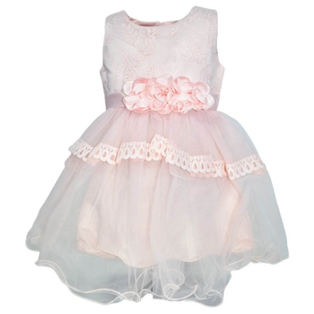 Elegáns ruha lányoknak Fiona & Go 270323-CR-80, Coral 80 CM 9-12 hónap ...