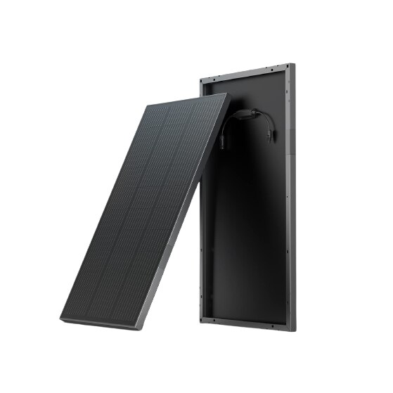 Kit Panou Solar Rigid, Eficienta 24%, 100W, IP68, 2 bucati - eMAG.ro