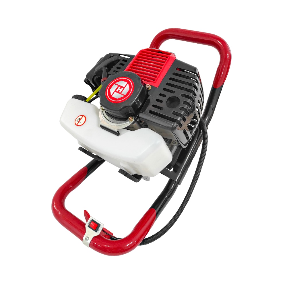 Motoros fúró, talajfúrás, 3,5 Cp, 4 fúró mellékelve, 100 / 150 / 200 ...