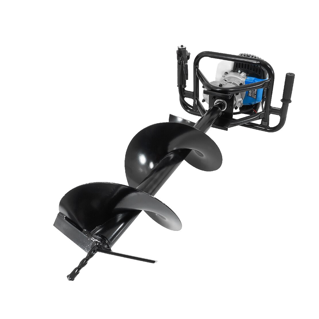 Motoburghiu pe benzina, motor in 2 timpi, 5.2 Cp, 3 burghie 15, 20, 25 ...