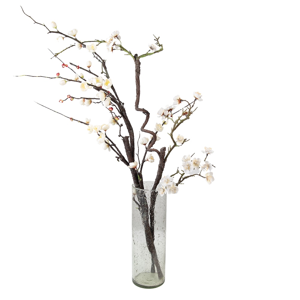 Set 2 vaze sticla transparenta 10x30 cm - eMAG.ro