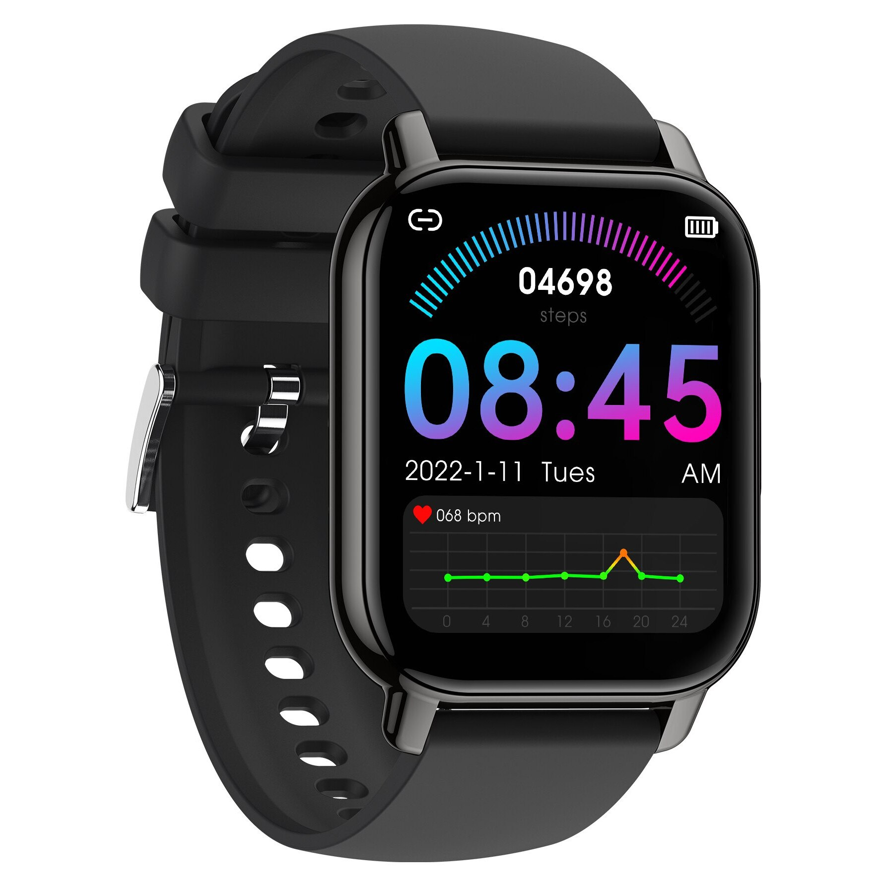 Smartwatch Tio 1.85 inch 280mAh Pedometru Bataile inimii Rezistenta la ...
