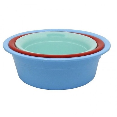 Set 3 castroane din plastic, 0.7, 1.8, 3.3 Litri - eMAG.ro