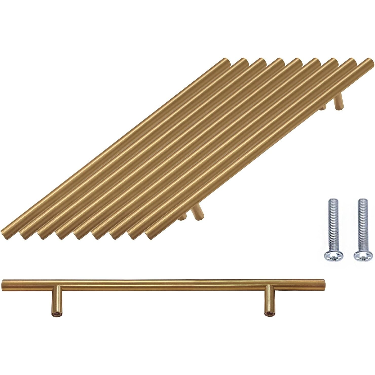 Set 10 manere pentru mobilier, otel inoxidabil pentru bucatarie ...