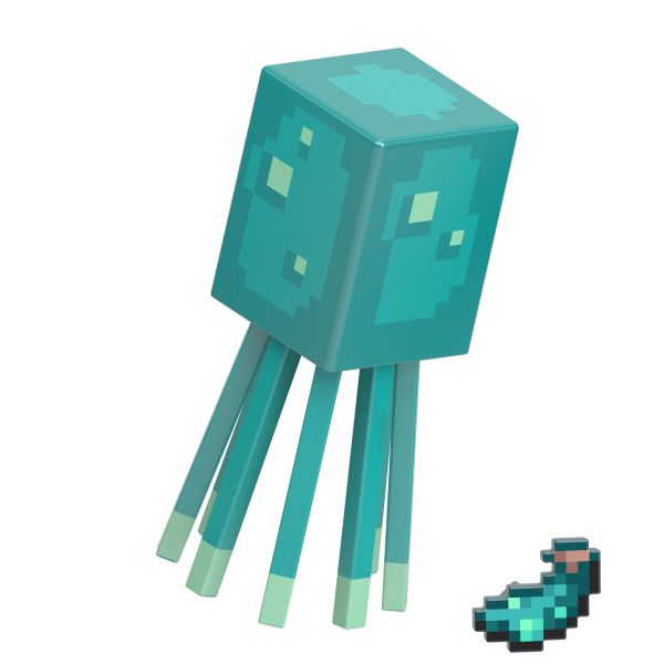 Figurina Minecraft Glow Squid - eMAG.ro