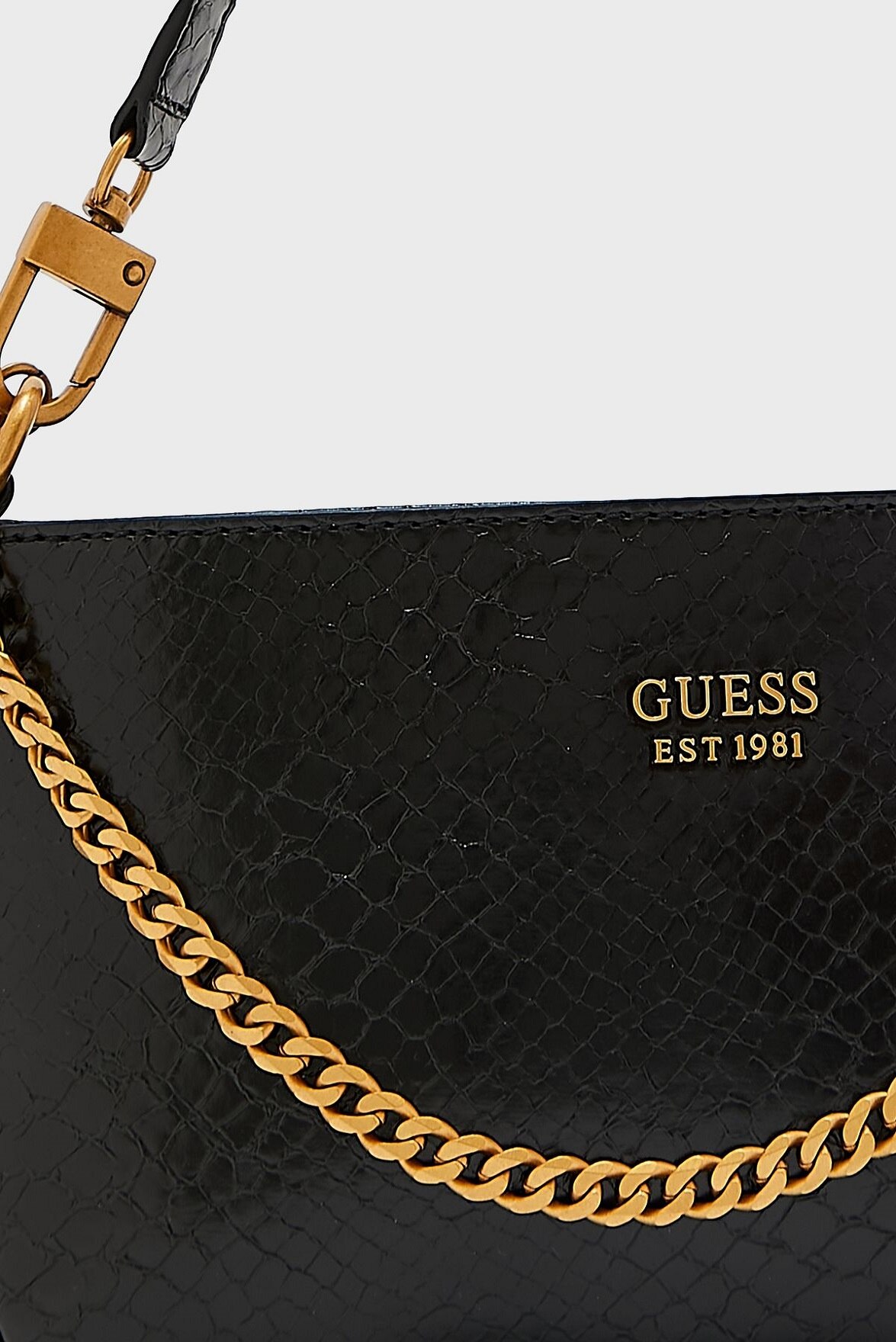 Geanta GUESS Katey Croc HWCB84-94720, Negru - eMAG.ro