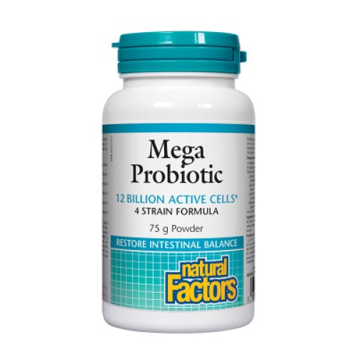 Хранителна добавка Natural Factors, Mega Probiotic, Мега пробиотик 4 ...