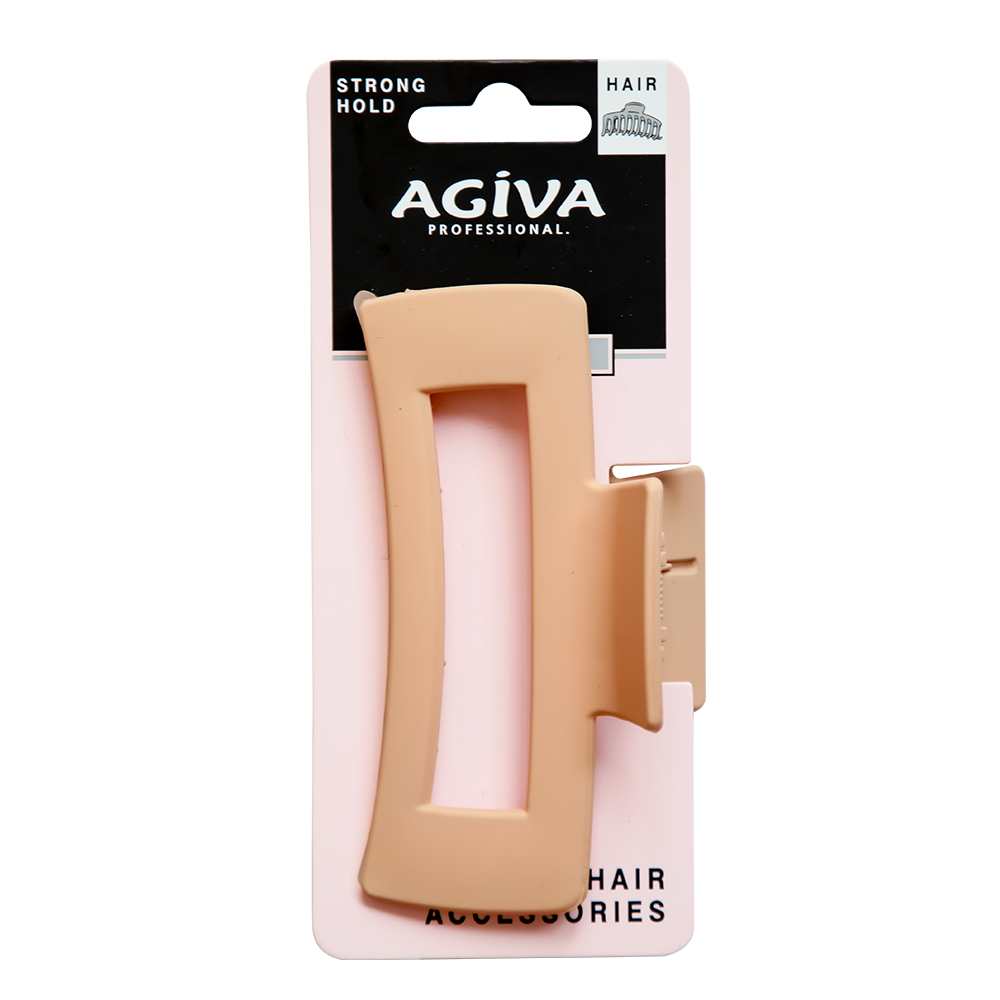 Agrafa par, Agiva, Plastic, 10,5 cm, Bej - eMAG.ro