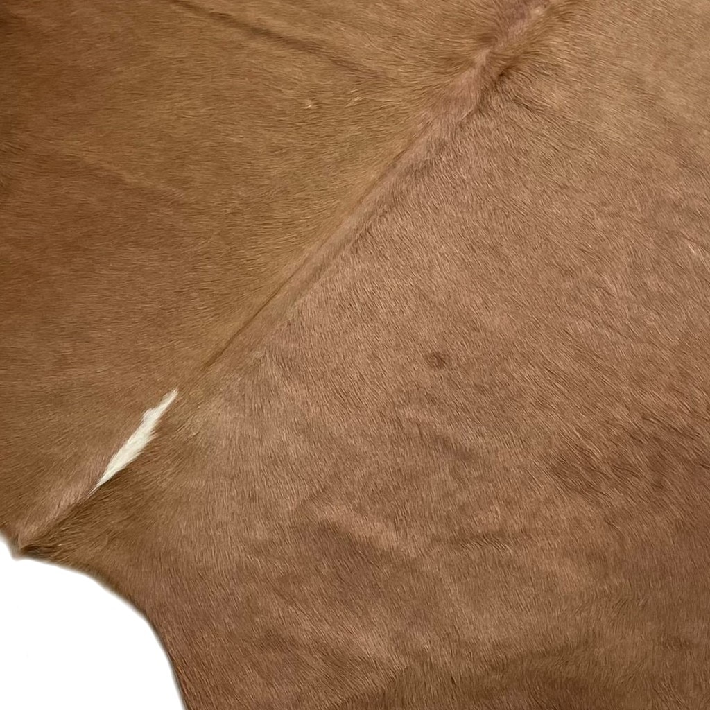 Covor din Piele de Vaca Maro, 190x180cm - eMAG.ro