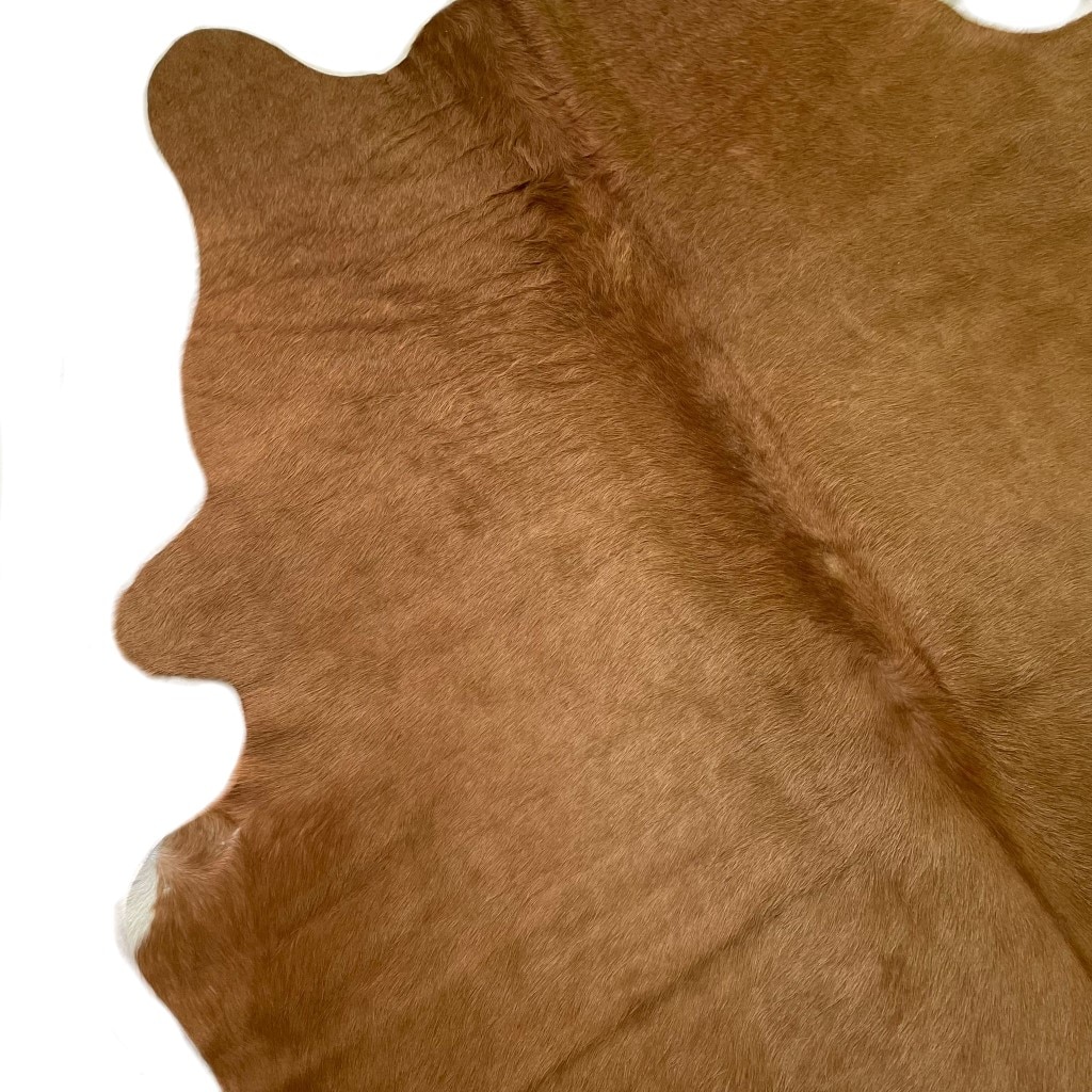 Covor din Piele de Vaca Maro, 190x180cm - eMAG.ro