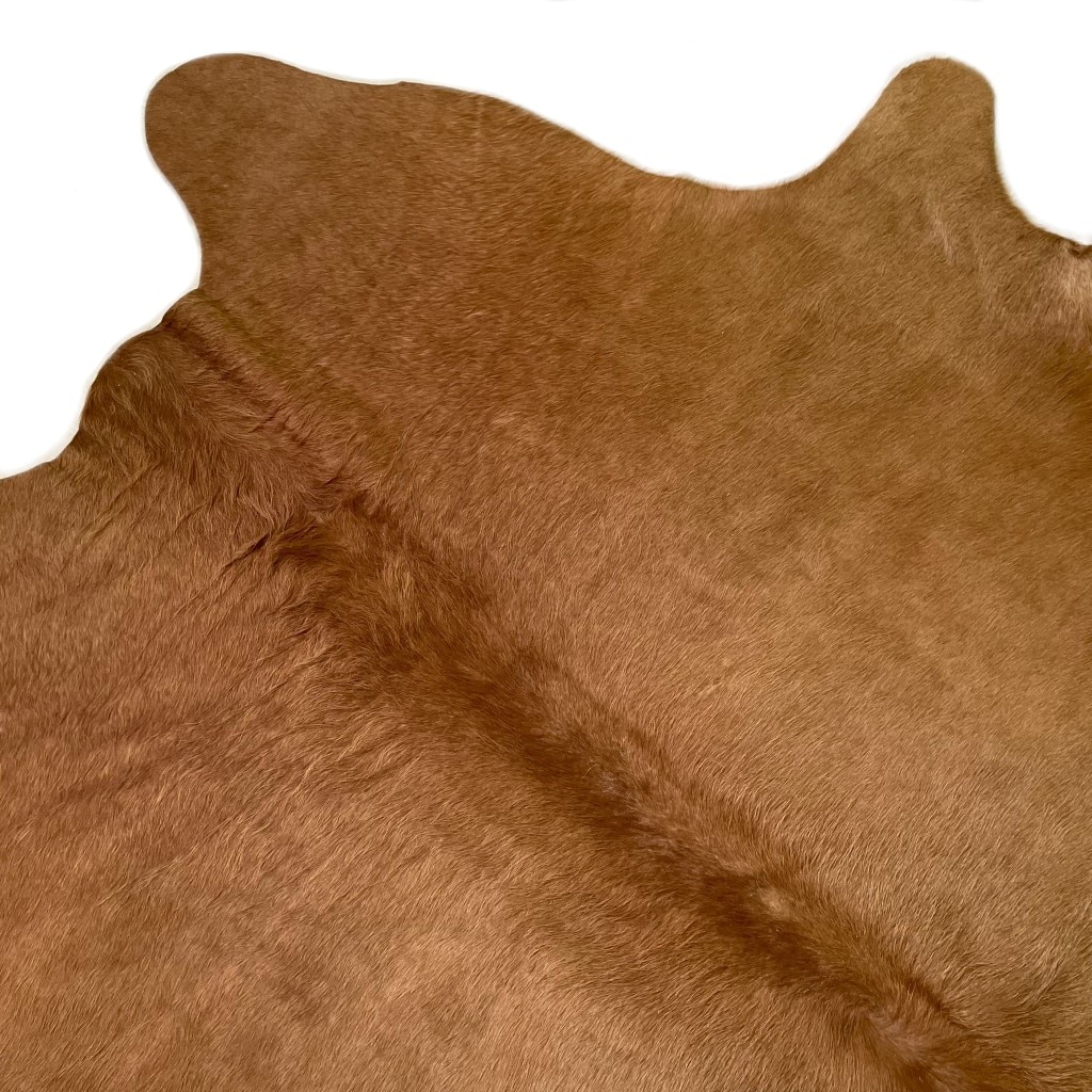 Covor din Piele de Vaca Maro, 190x180cm - eMAG.ro