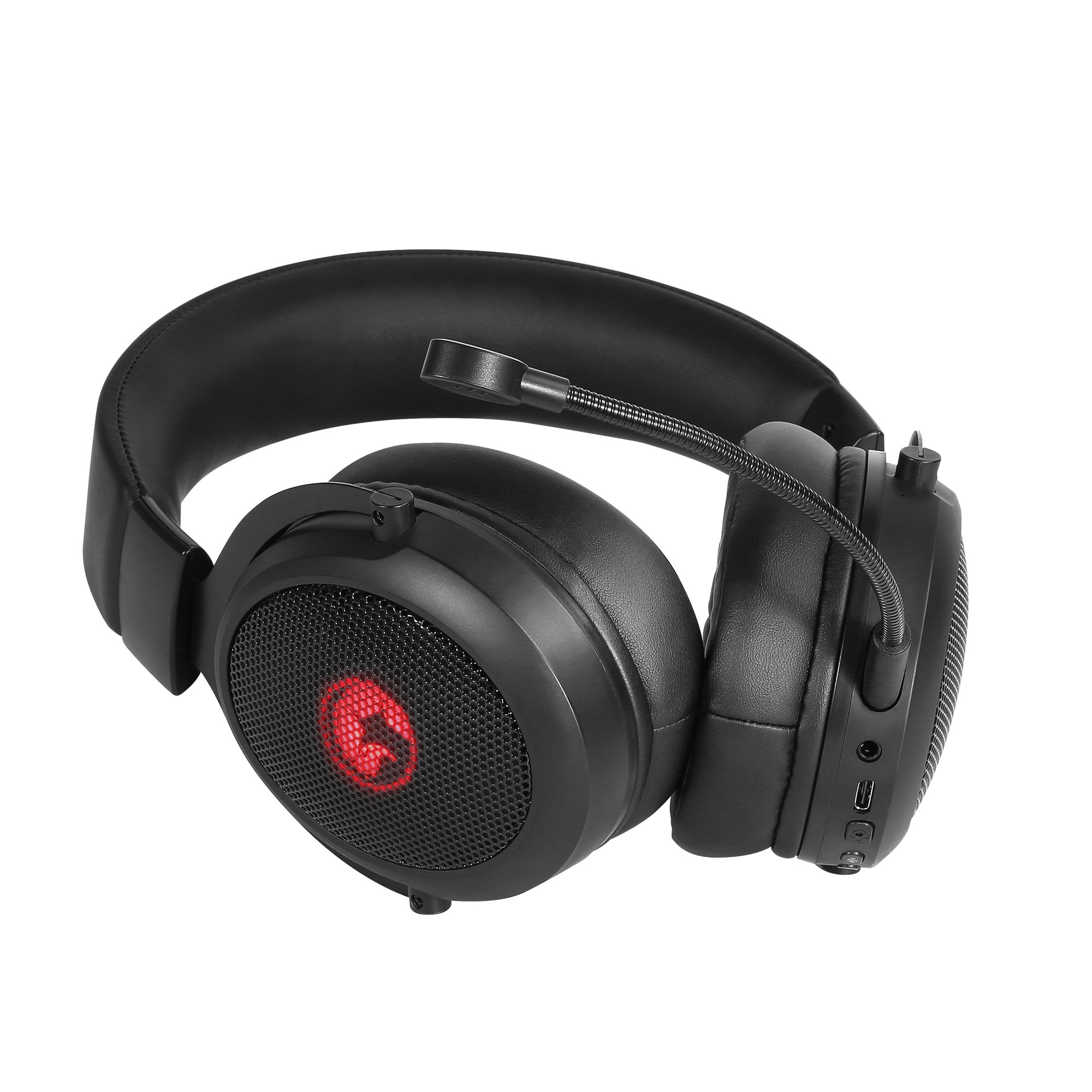 Casti gaming, Marvo, HG9088W, Wireless, Bluetooth, USB, Cu microfon ...