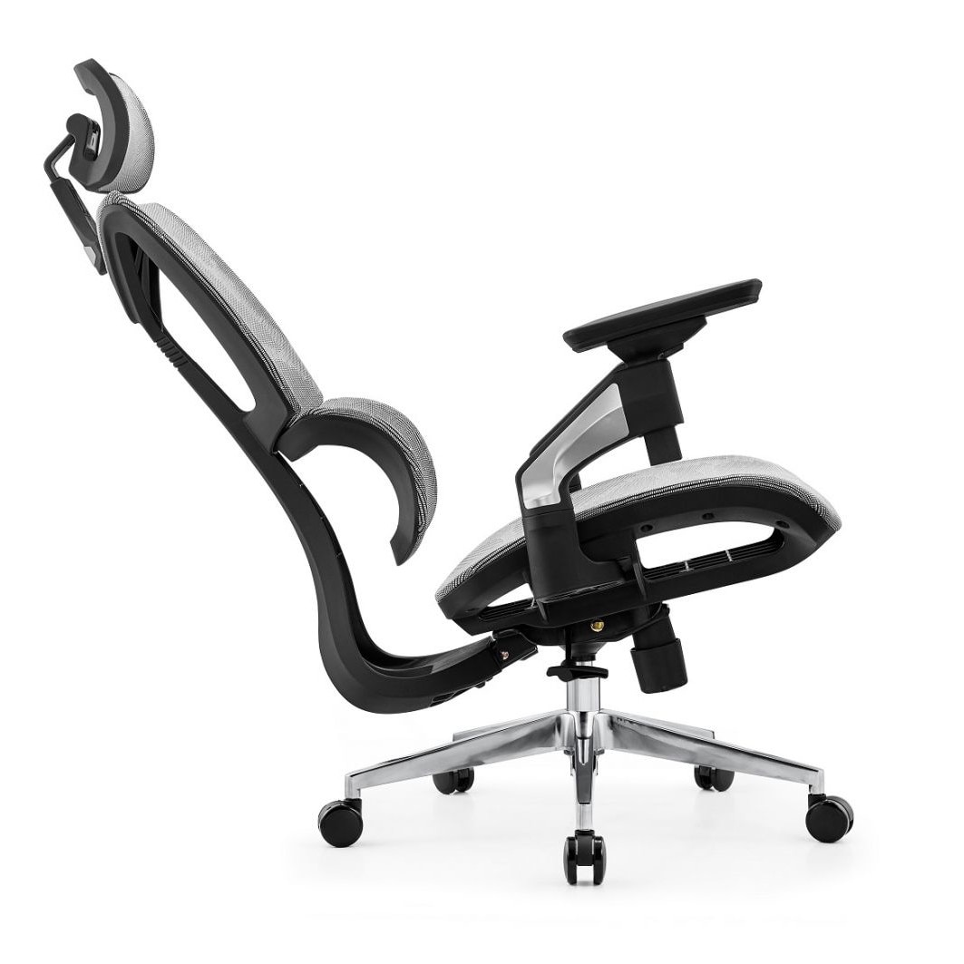 Scaun Ergonomic Pentru Birou, cu Tetiera 2D si Cotiere 4D Reglabile ...