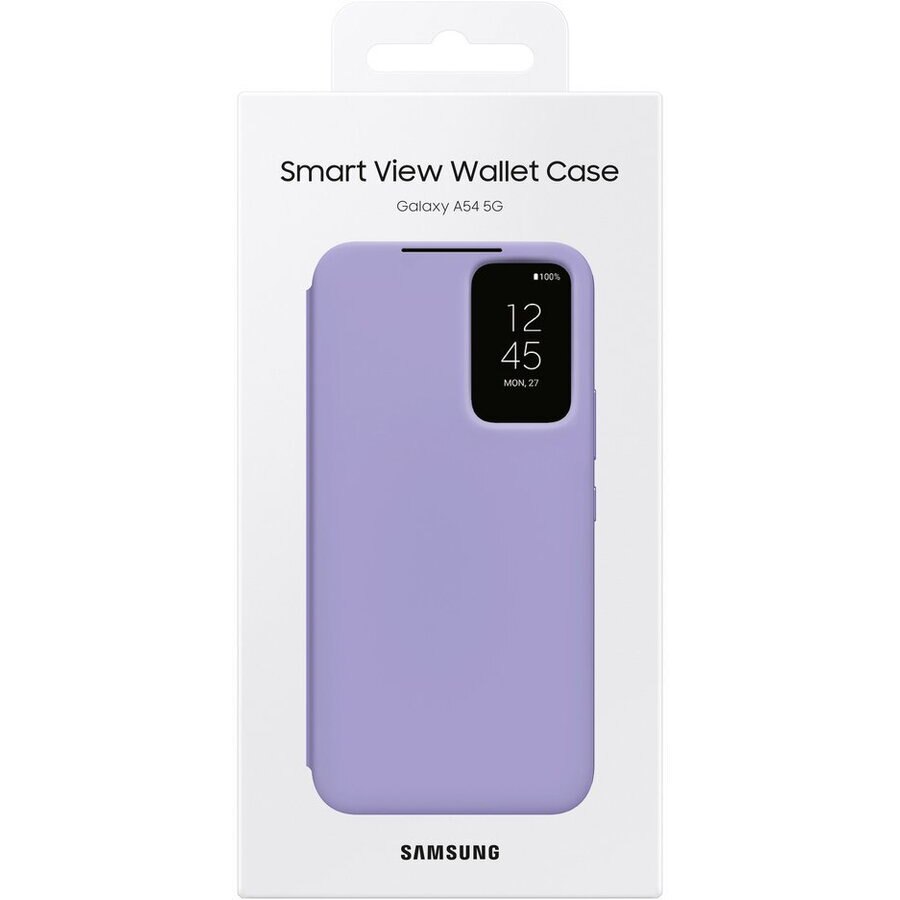 Samsung Galaxy A54 5G s-view levendula tok - eMAG.hu
