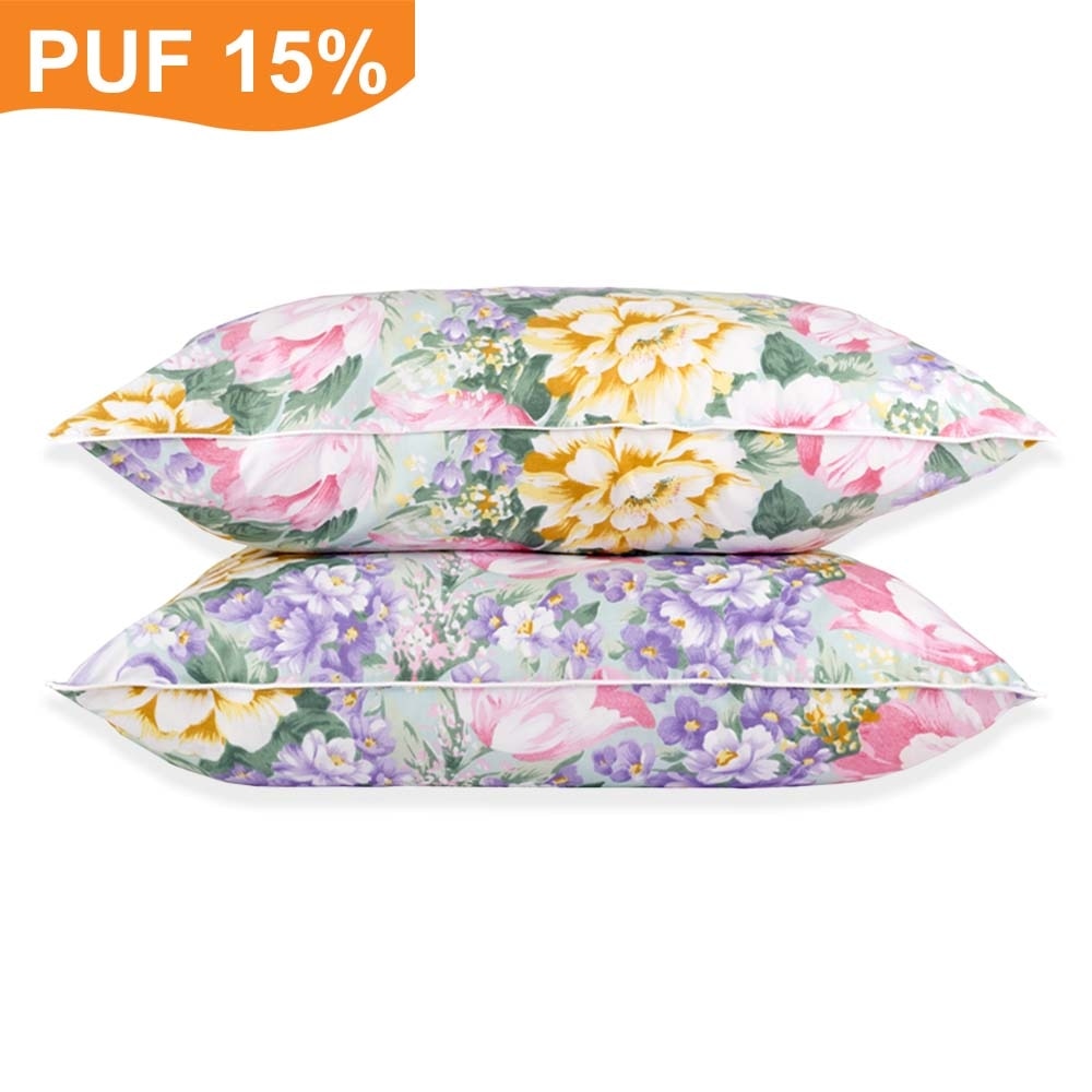 Set de 2 perne Pernador cu 15% puf de gasca si pana pentru copii, 40x60 ...