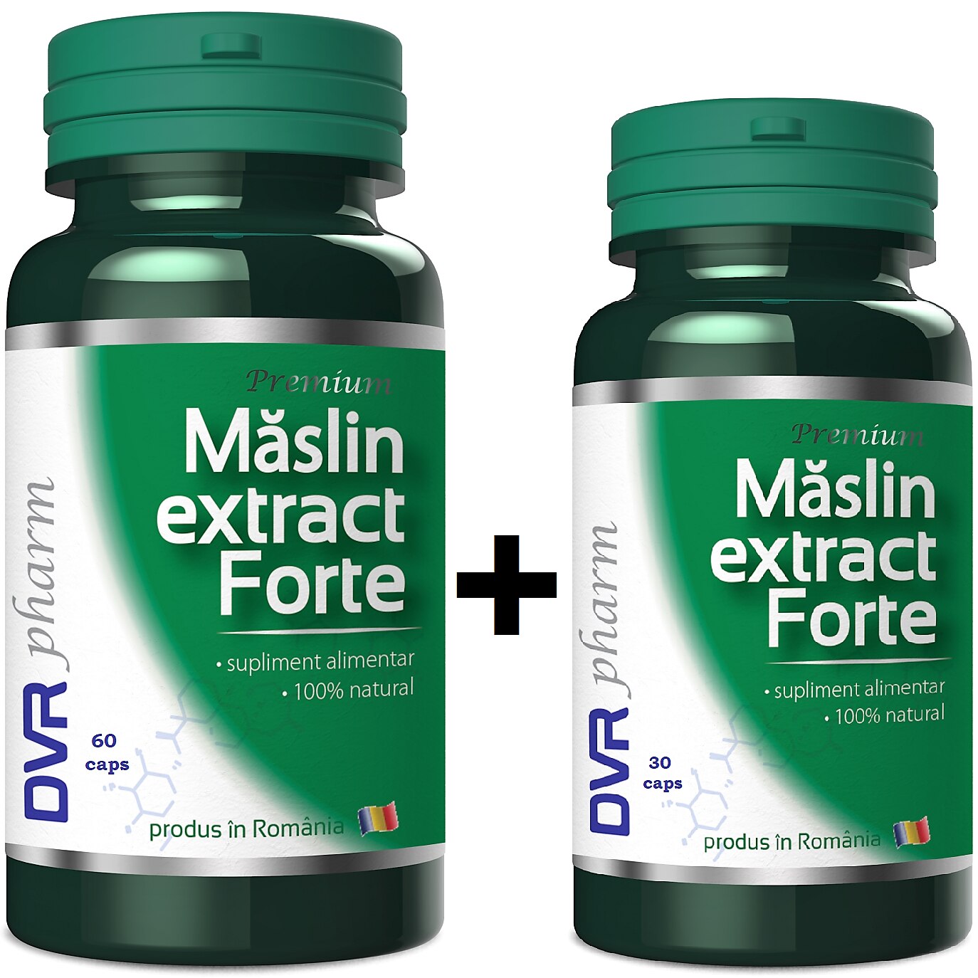 Pachet Maslin extract Forte Astragalus, 2 flacoane, 90cps, DVR Pharm ...