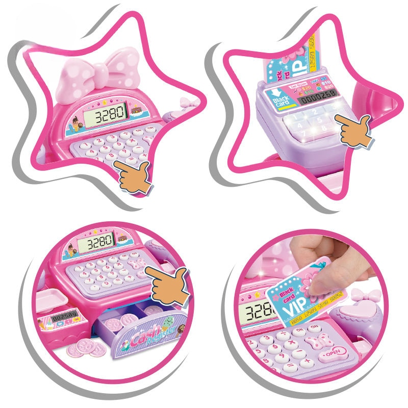 Casa de Marcat cu Sertar, Sunete si Lumini Led, Calculator Functional ...