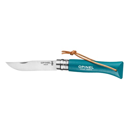Cutit tactic, Opinel, Inox, 70mm, Argintiu/Albastru - eMAG.ro