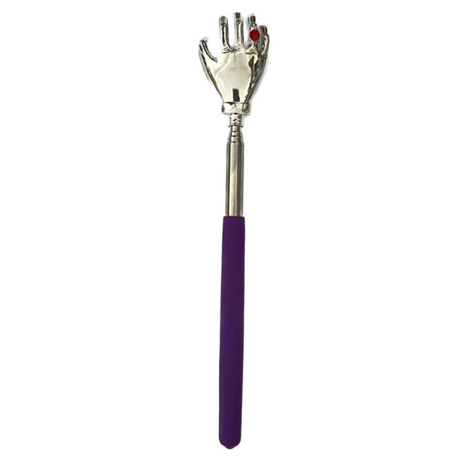 Scarpinator pentru spate, extensibil, violet, Syamag, 22-59 cm - eMAG.ro