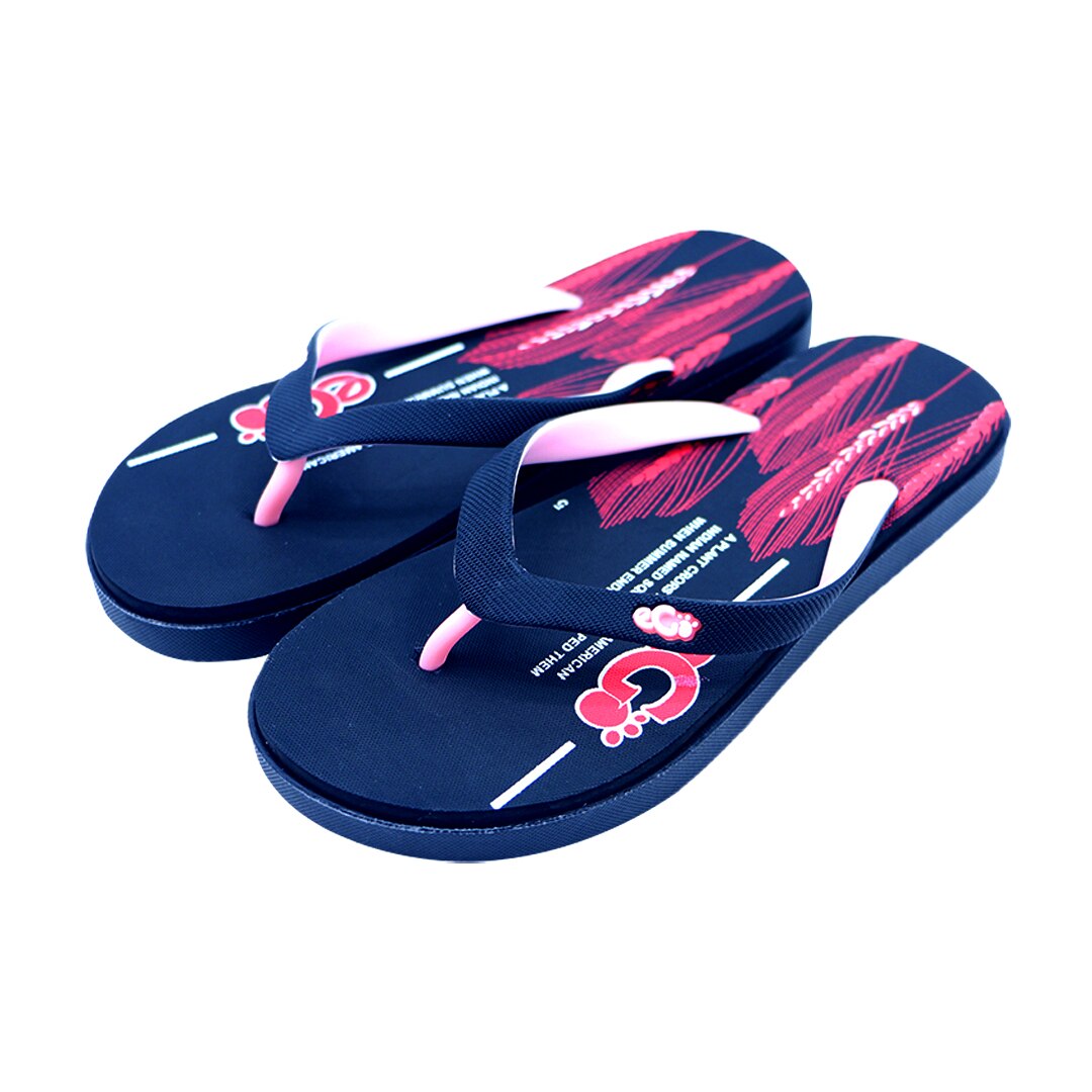 Slapi pentru dama, de plaja, H608, negru, 35 - eMAG.ro