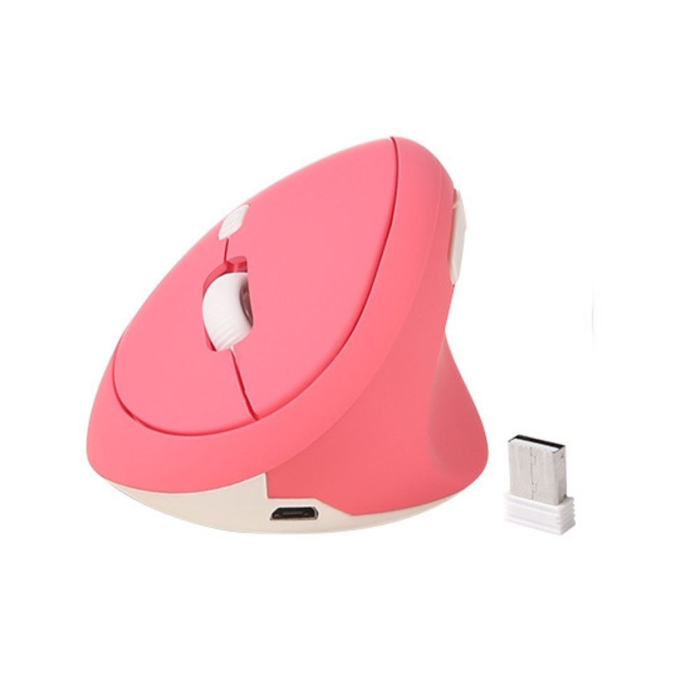 Mouse optic vertical, Design ergonomic, Wireless, Incarcare prin USB ...