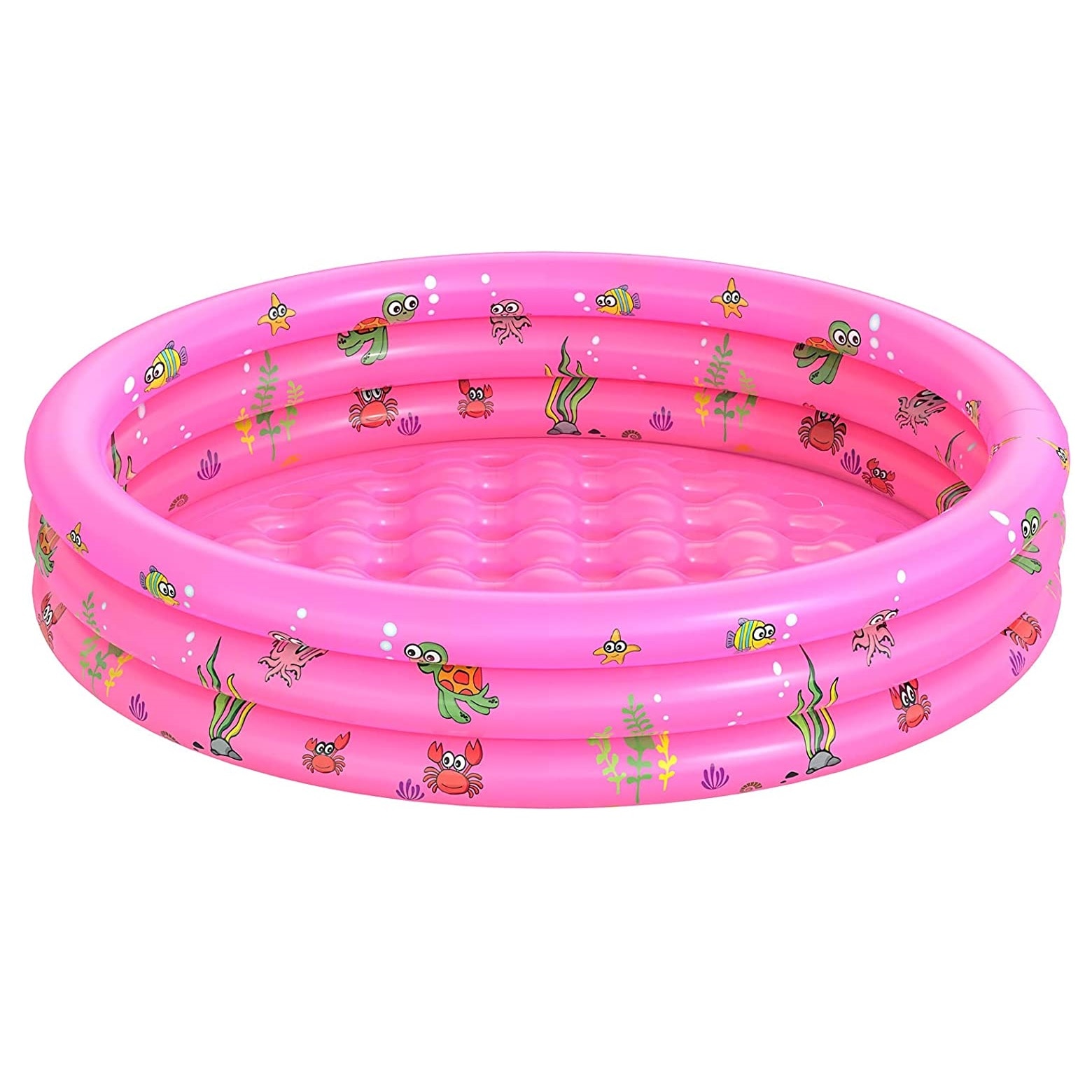 Piscina gonflabila cu podea moale pentru copii cu 50 bile colorate ...