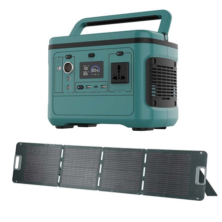 Kit statie de alimentare portabila solara V-TAC 11442, 500W, 26.2Ah/21. ...