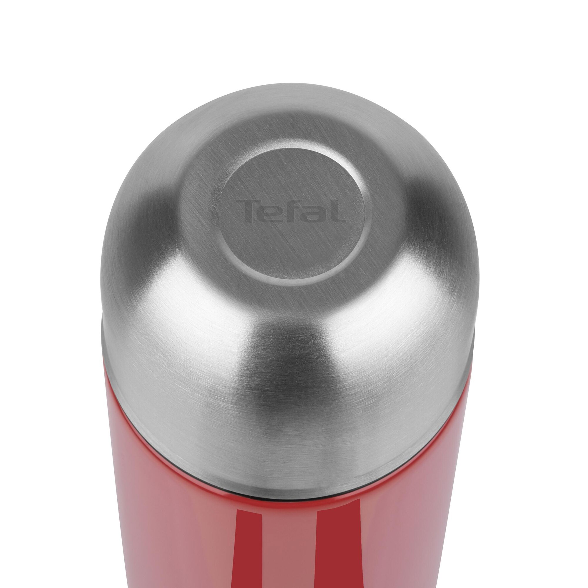 Termos Tefal Senator, Inox, 0.7L, Rosu - eMAG.ro