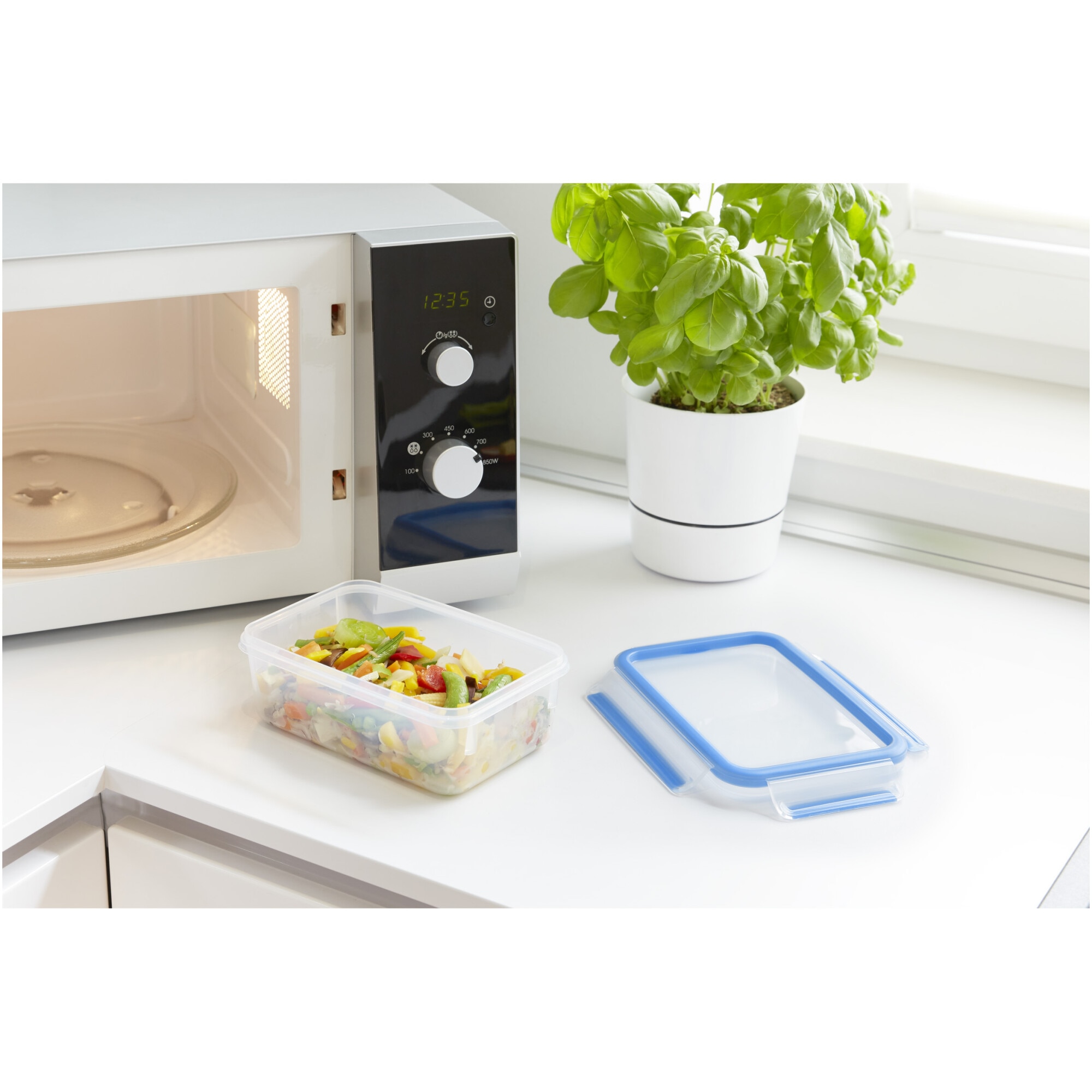 Caserola Tefal Clip&Close, 1L, 100% etans, compatibila cuptor cu ...