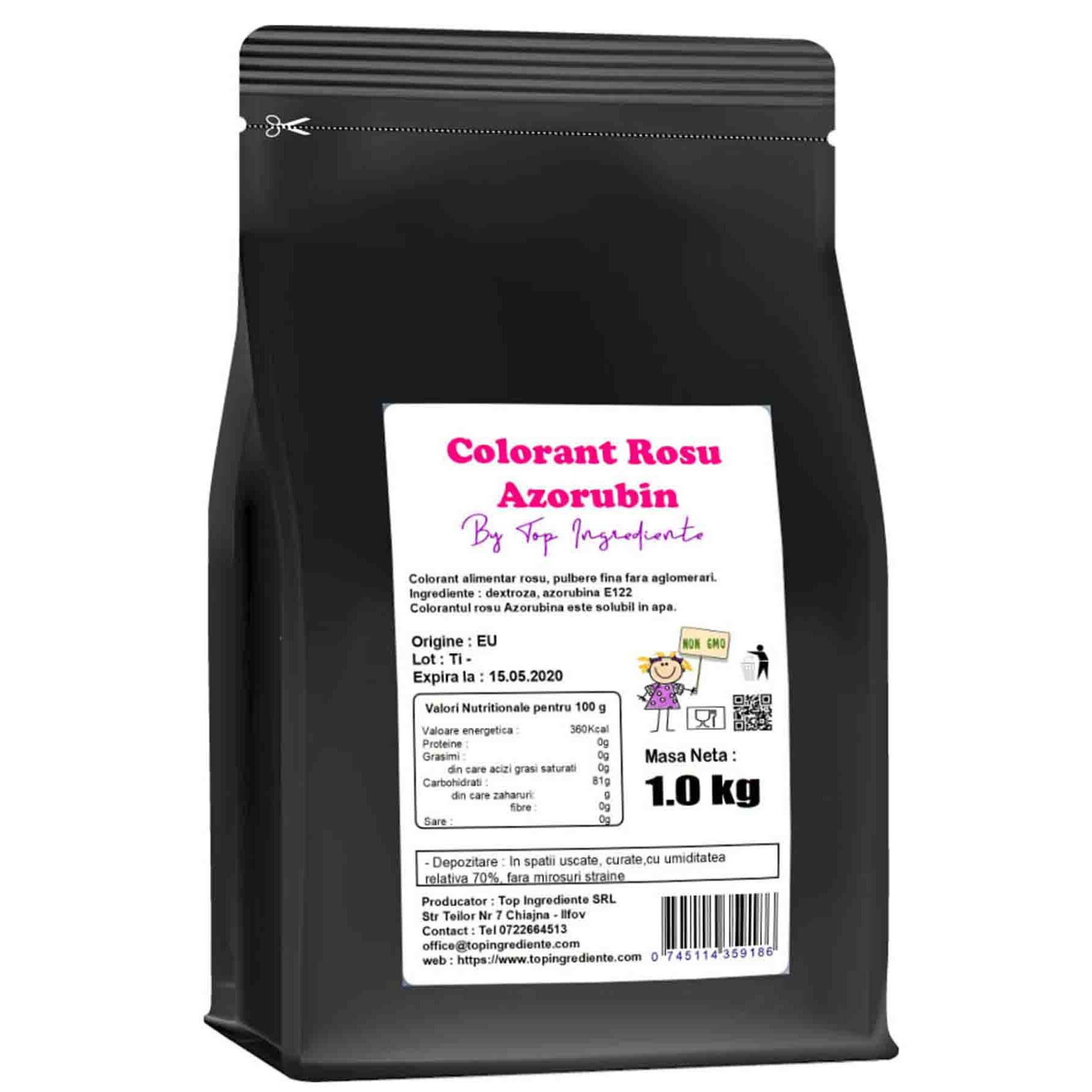 Colorant Rosu Azorubina, Punga 1,0 kg - eMAG.ro