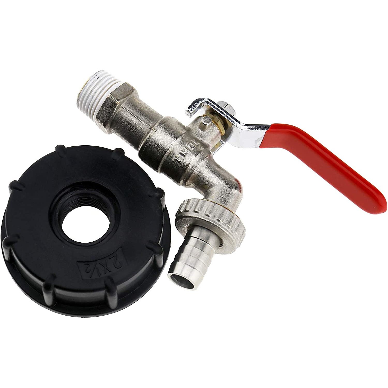 Zola Leeresztőszelep, 1/2, sárgaréz, IBC tartályhoz, tartálymenet ...