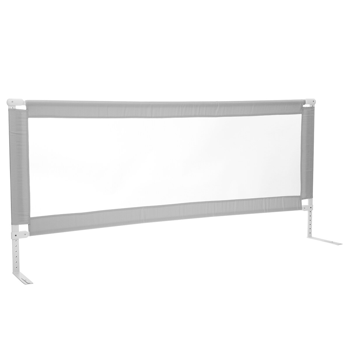 Bariera protectie pat, Comomy, 2 M, Gri - eMAG.ro