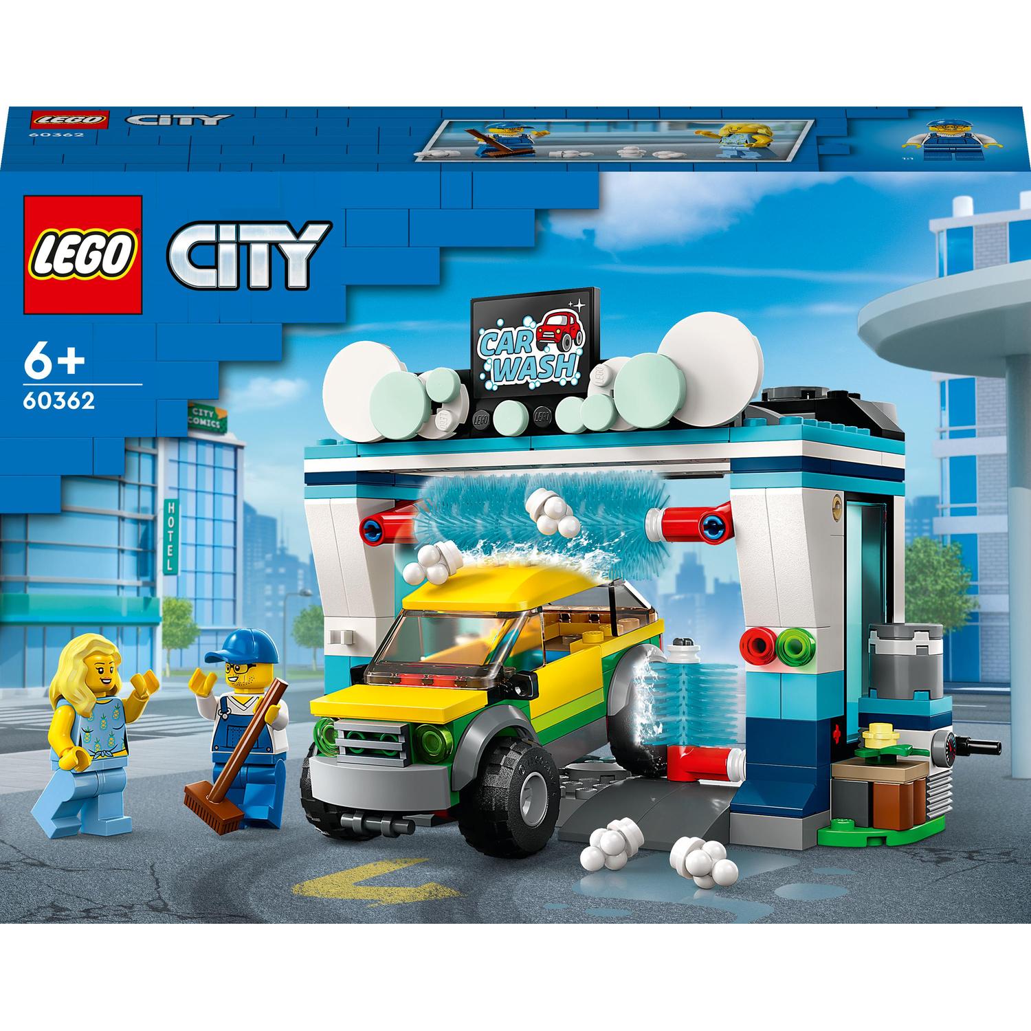 LEGO® City - Spalatorie de masini 60362, 243 piese - eMAG.ro