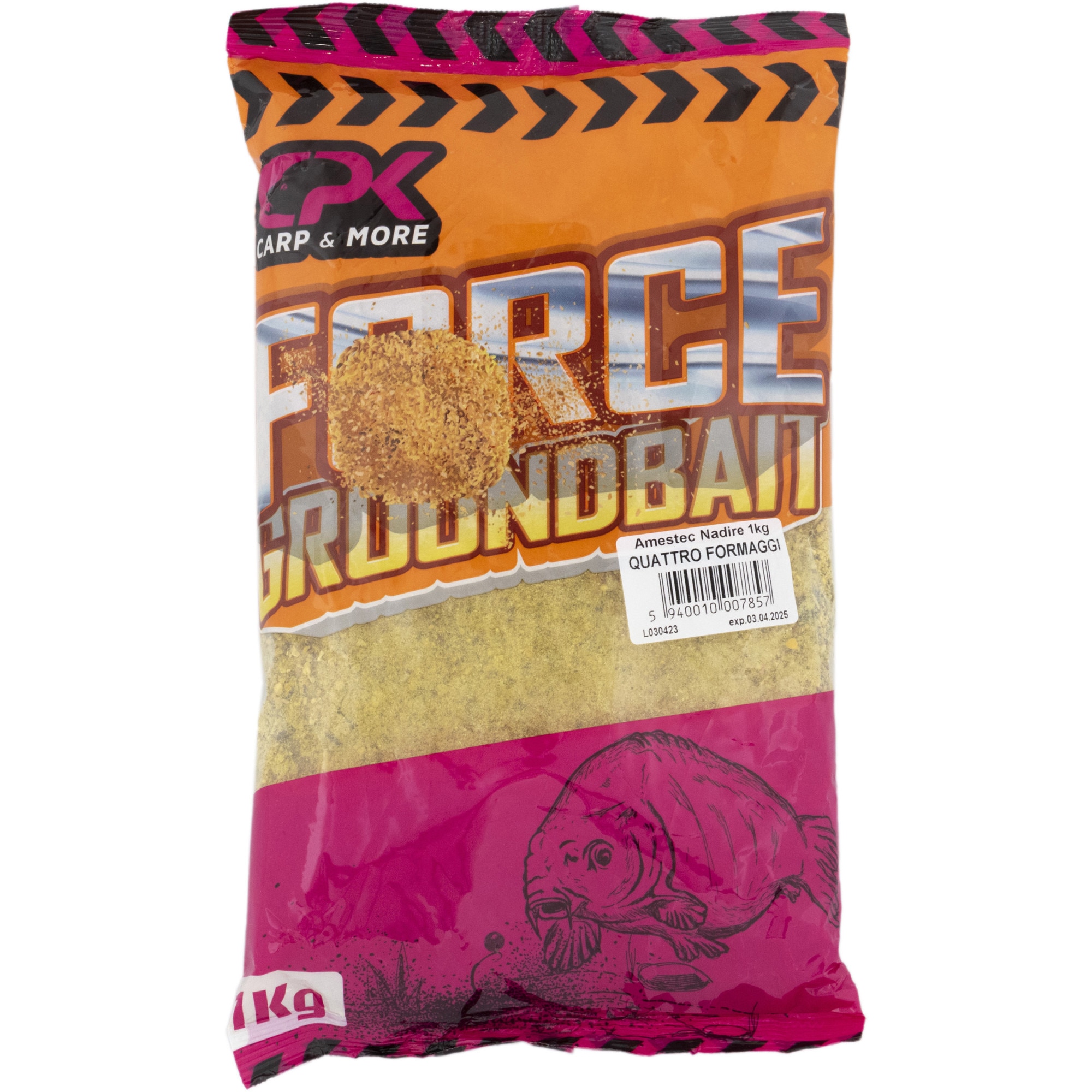 Groundbait CPK Quatro Formaggi (mreana, scobar), 1kg - eMAG.ro