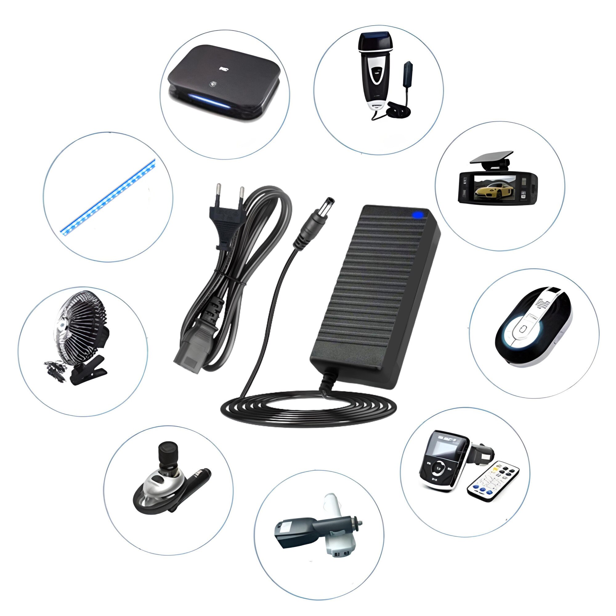 Sursa De Alimentare RETOO PowerGear, 12V 10A, 120W, DC 2.1x5.5mm ...
