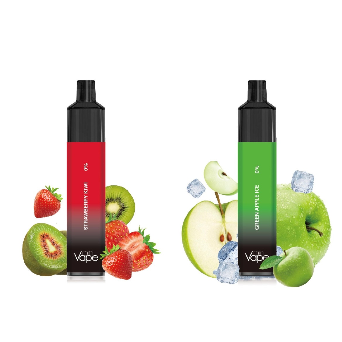 Pachet 2 tigari electornice portabile MiniVape, 1600 pufuri tigara, cu ...