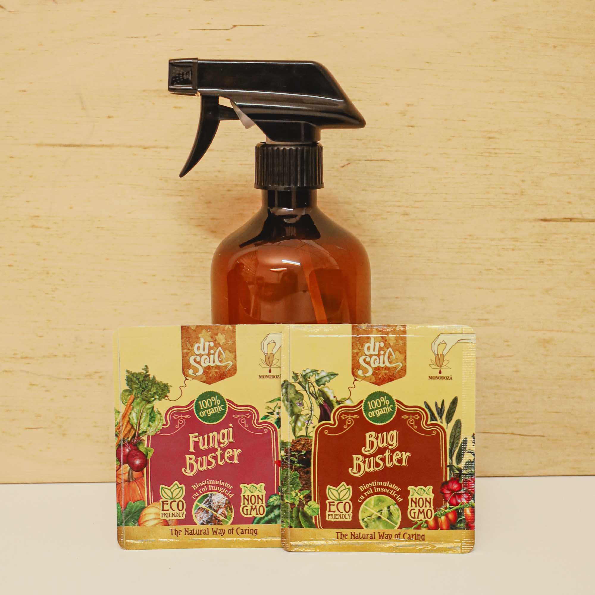 Set doi biostimulatori pentru protectia naturala a plantelor Dr.Soil cu ...