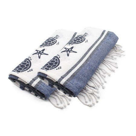 Set 2 prosoape spa/plaja 90x180 cm, 100% bumbac, greutate 275g, model ...