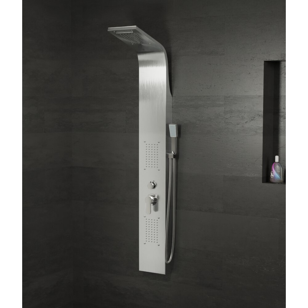 Panel dus, otel inoxidabil, Bologna Silver - eMAG.ro