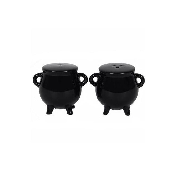 Set solnita si pipernita Cauldron, 6 x 7 x 5 cm - eMAG.ro