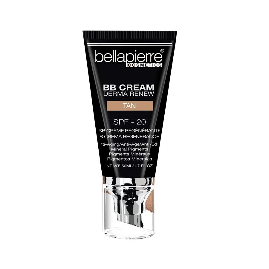 BB Cream Derma Renew Bellapierre - Tan, 50 ml - eMAG.ro