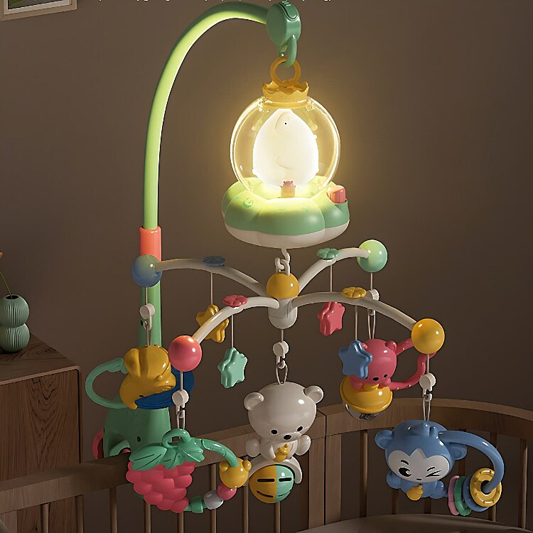 Carusel patut interactiv multifunctional, rotire 360°, efecte luminoase ...