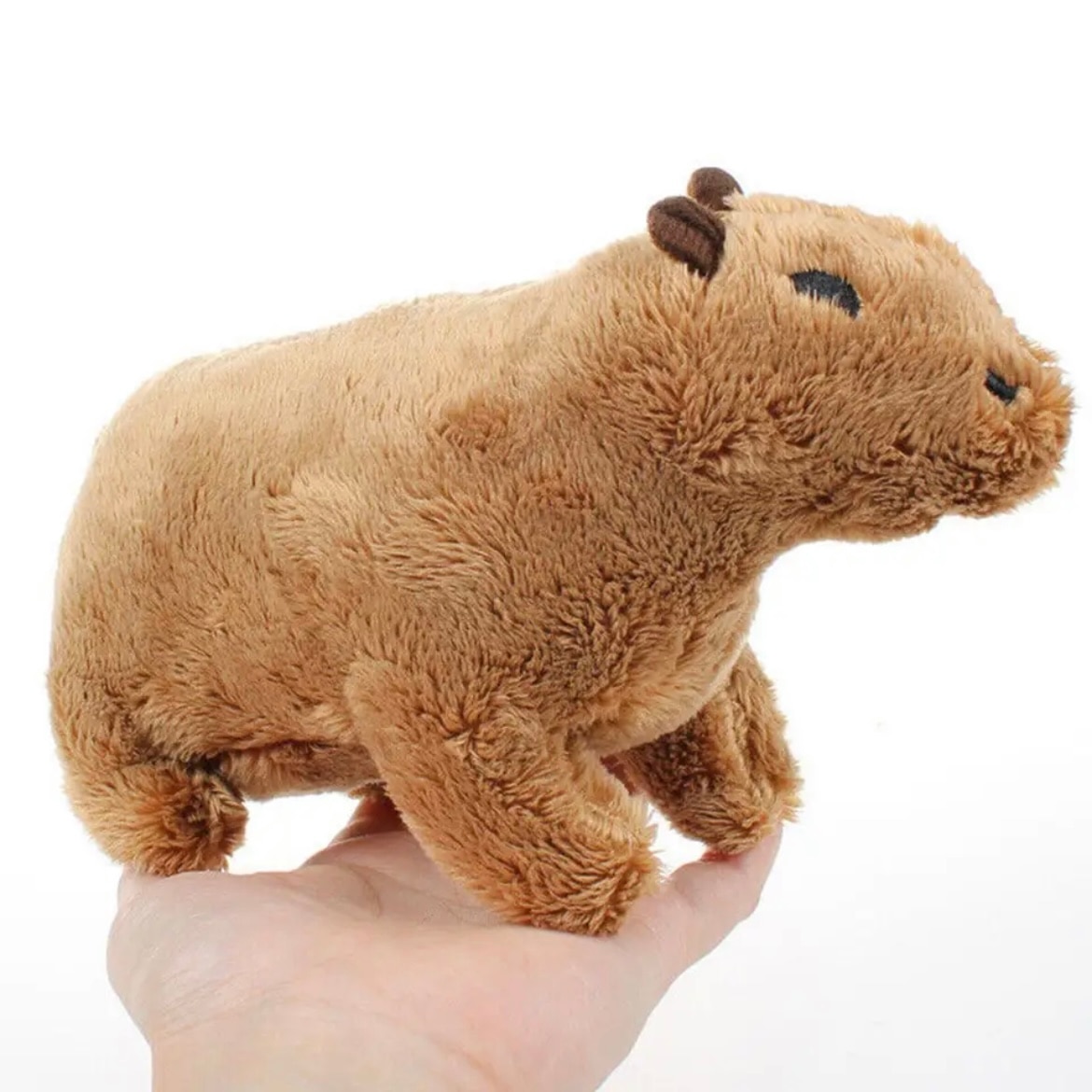 Jucarie de plus Capybara, 20 cm, maro - eMAG.ro