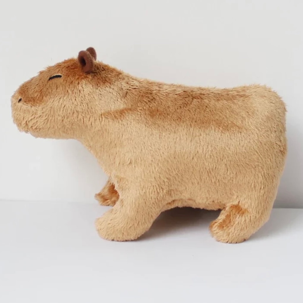 Jucarie de plus Capybara, 20 cm, maro - eMAG.ro
