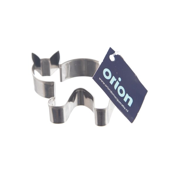 Forma cutter biscuiti, 6x5 cm, inox, Pisica, Orion - eMAG.ro